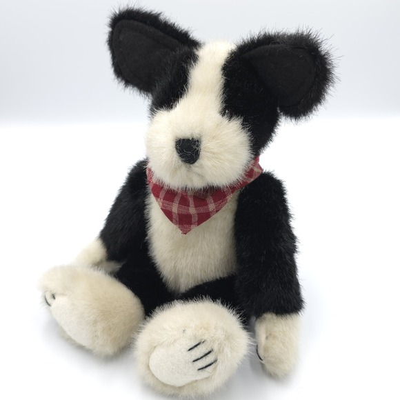 Boyds Bears | Toys | Boyds Bears Dog Plush Checkers P Hydrant 1 Black ...